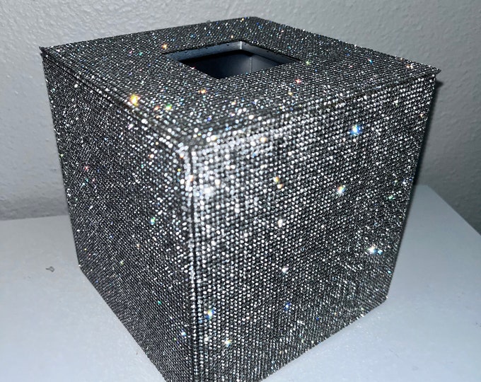 Crystal Tissue Box - Etsy