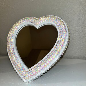 Bedazzled Table Top/wall Mirror - Etsy