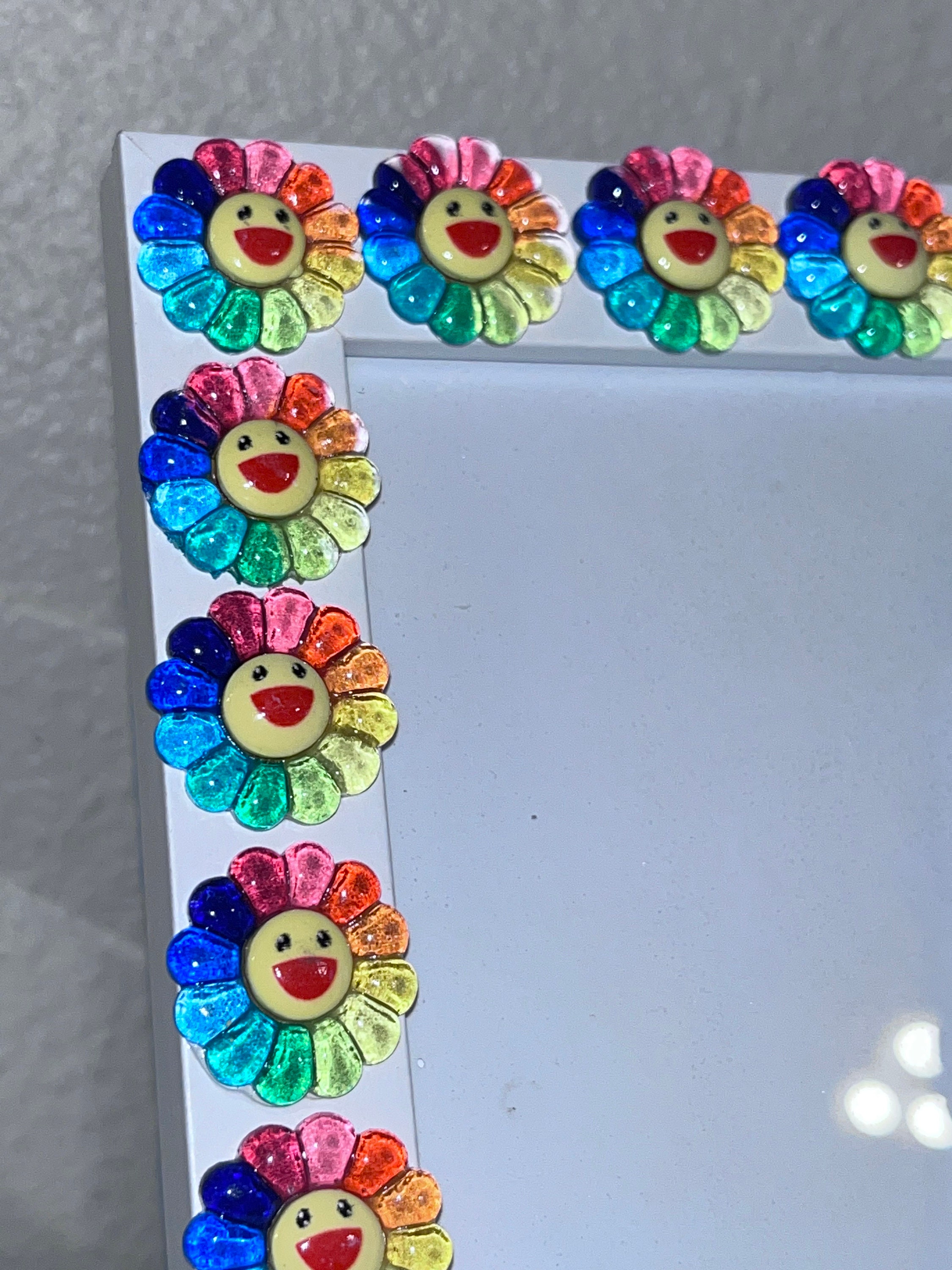 Smiley Face Rainbow Picture Frame - Etsy