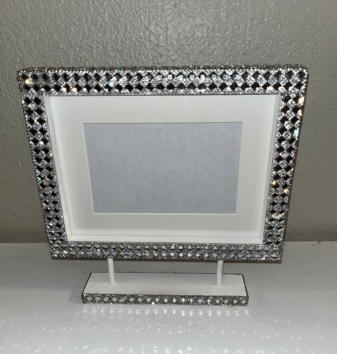 Diamond and Rhinestone Covered Frame - Etsy