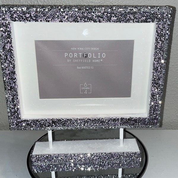 Crushed Diamond Picture Frames - Etsy