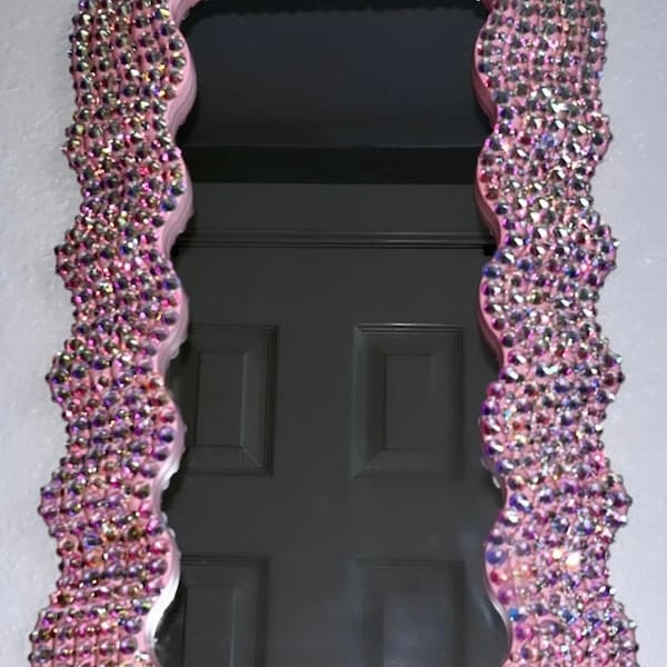 Bedazzled Mirror - Etsy