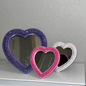 Bedazzled Table Top/wall Mirror - Etsy