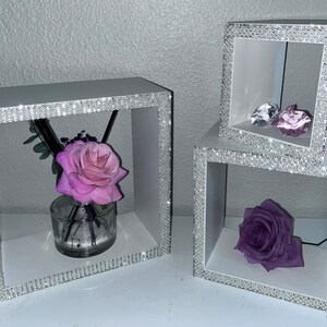 Diamonds & Pearls Floating Shelf Set - Etsy