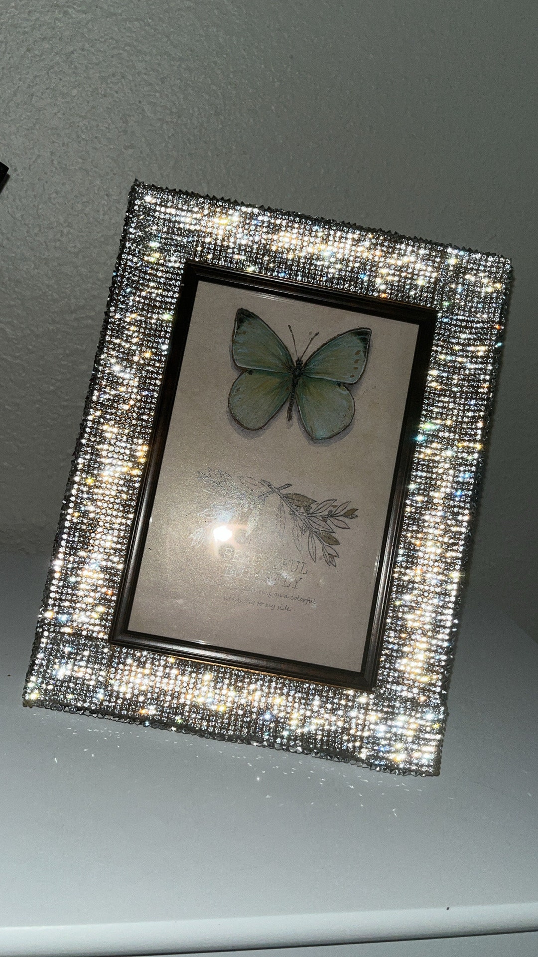 Overly Bedazzled Picture Frame - Etsy