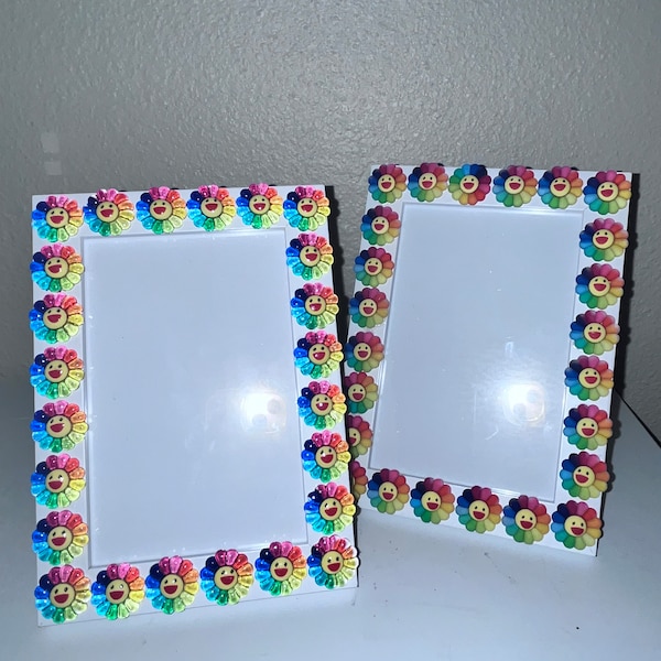 Smiley Face Picture Frame - Etsy