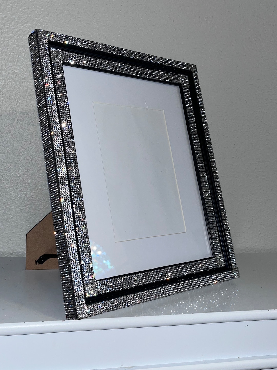 Black Diamond Oversized Stepped Picture Frames - Etsy