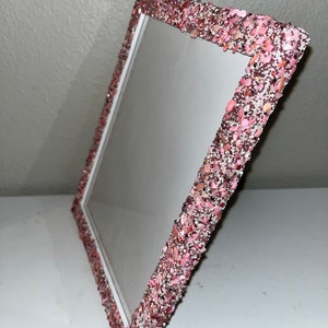 Pink Lace Stone & Diamond Mix Picture Frame - Etsy