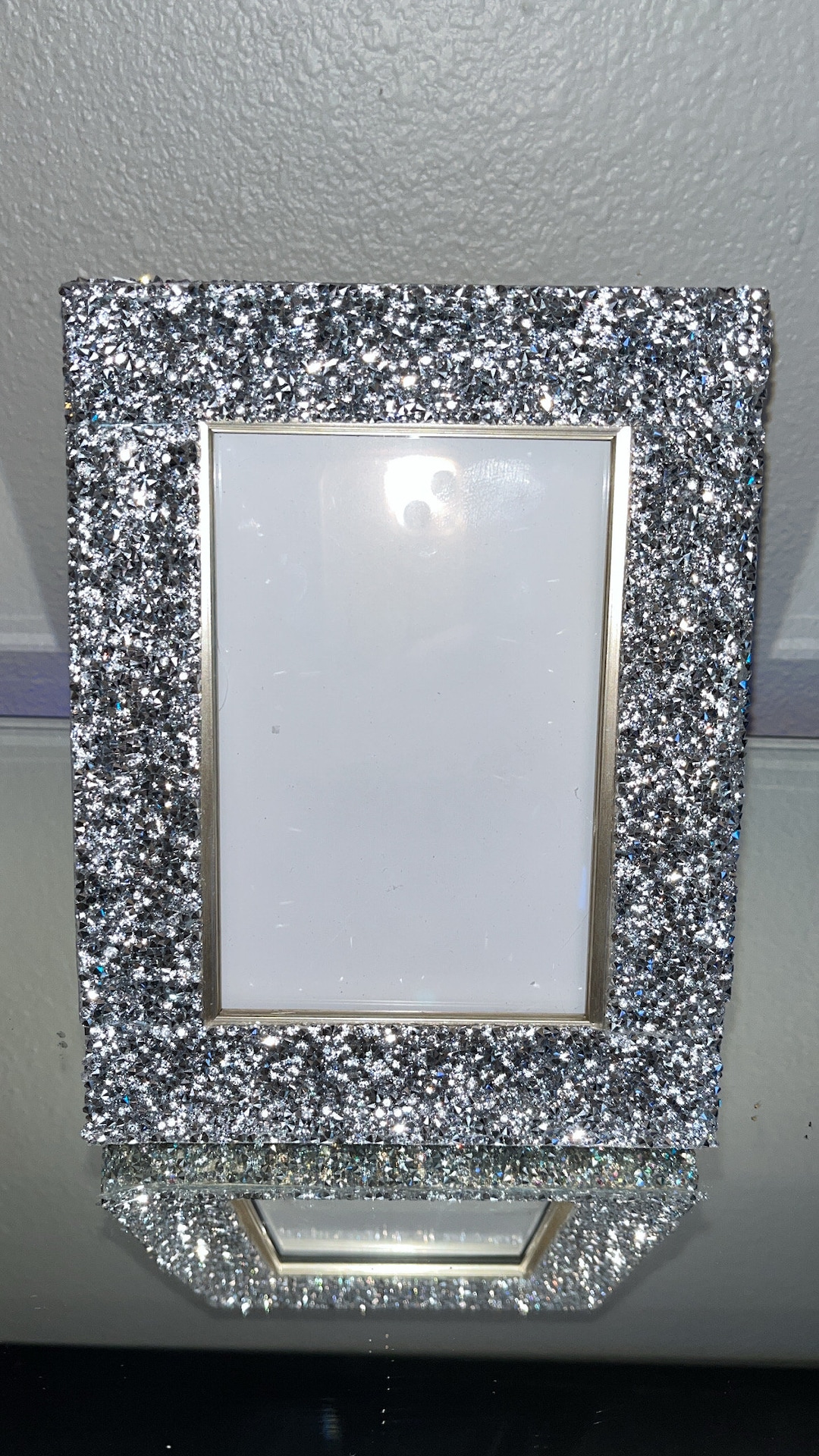 Crystal Diamond Covered Picture Frame - Etsy