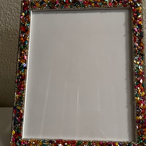 Diamonds & Stone Mix Picture Frame - Etsy