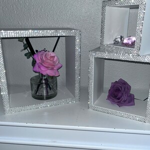 Diamonds & Pearls Floating Shelf Set - Etsy