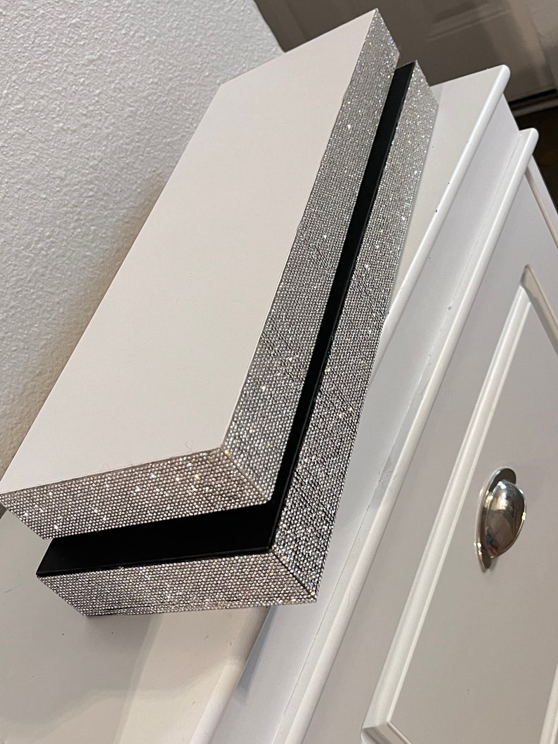 B&W Floating Shelves - Etsy