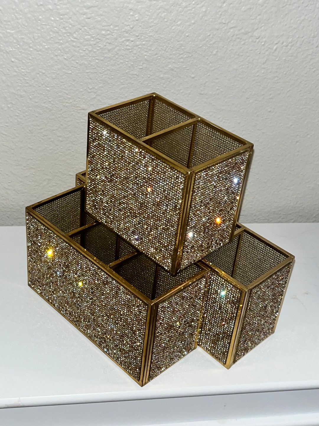 Gold Diamond Organizers - Etsy