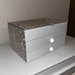 White Diamond Glass Jewelry Box - Etsy
