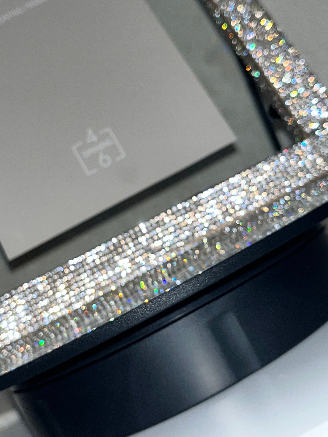 Fully Bedazzled Floating Picture Frame - Etsy