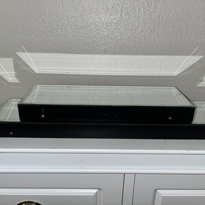 XL Mirror Diamond Floating Shelf - Etsy