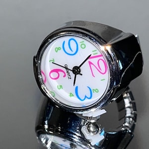 Colorful Circle Ring Watches - Etsy