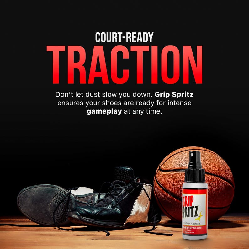Grip Spritz - Basketball Shoe Traction Spray - Court Grip - Etsy