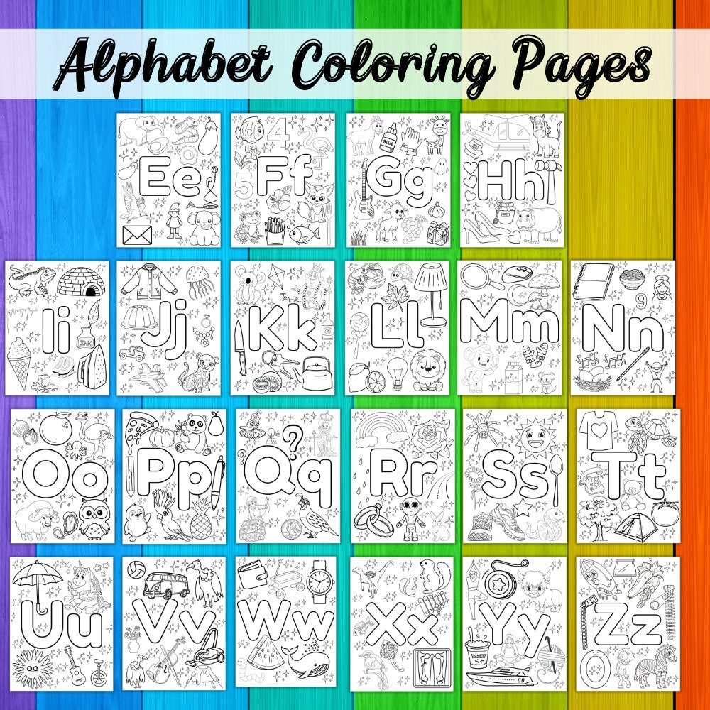 Alphabet Coloring Pages, Kids Coloring Pages, Kids Activities, Letter ...