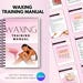 Waxing Training Manual, Step by Step Editable Guide, Skin Care ...