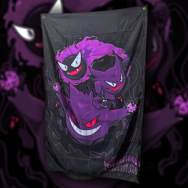 Gengar Banner - Etsy