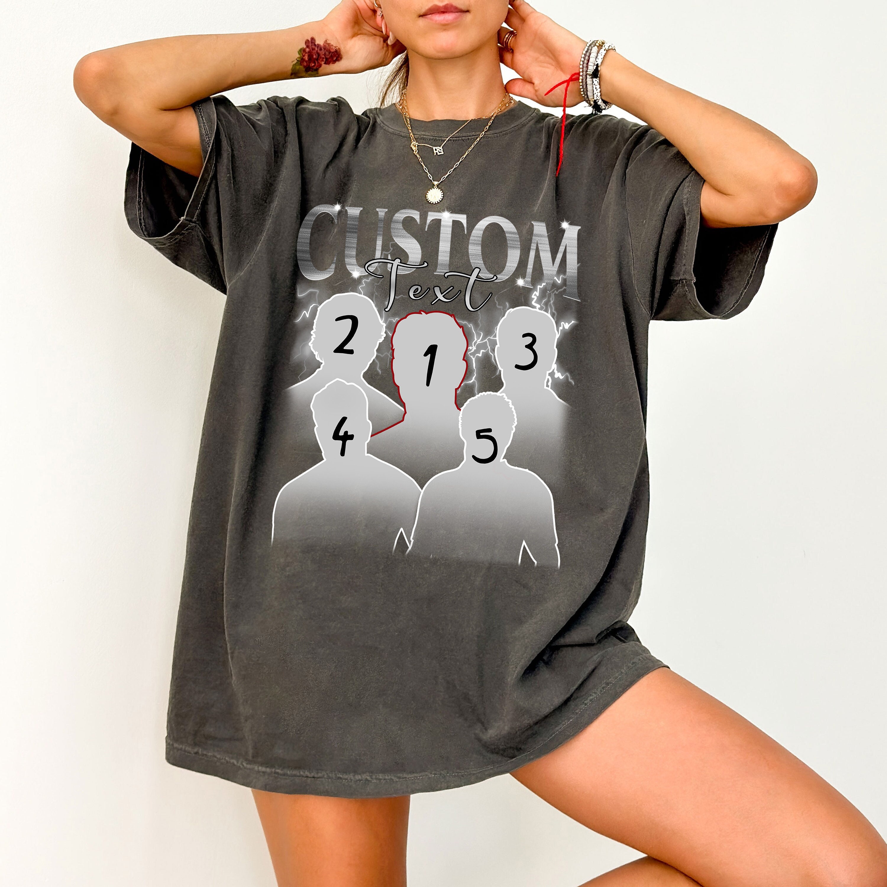 Custom Your Own Bootleg Shirt, Custom Bootleg Rap Tee, Custom Photo ...