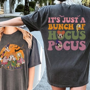 Disney Halloween Hocus Pocus Shirt Minnie Daisy Clarabelle - Etsy