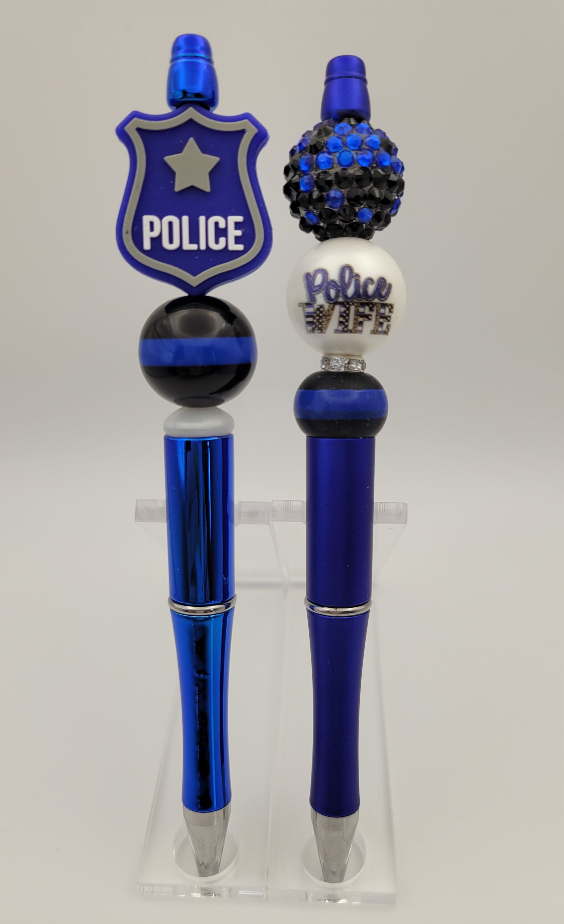 Police Officer and Police Wife Matching Pens set of 2 - Etsy
