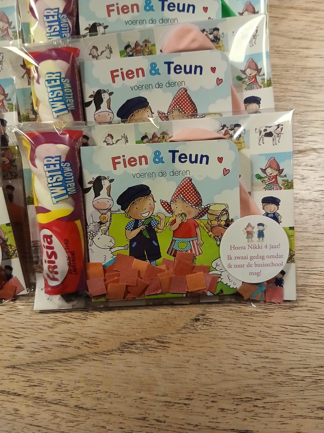 Treat Package With Fien and Teun Sticker Sheet, Booklet, Something ...
