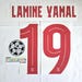 Lamine Yamal 19 Nameset Away Barcelona 2024-2025 Champions League ...