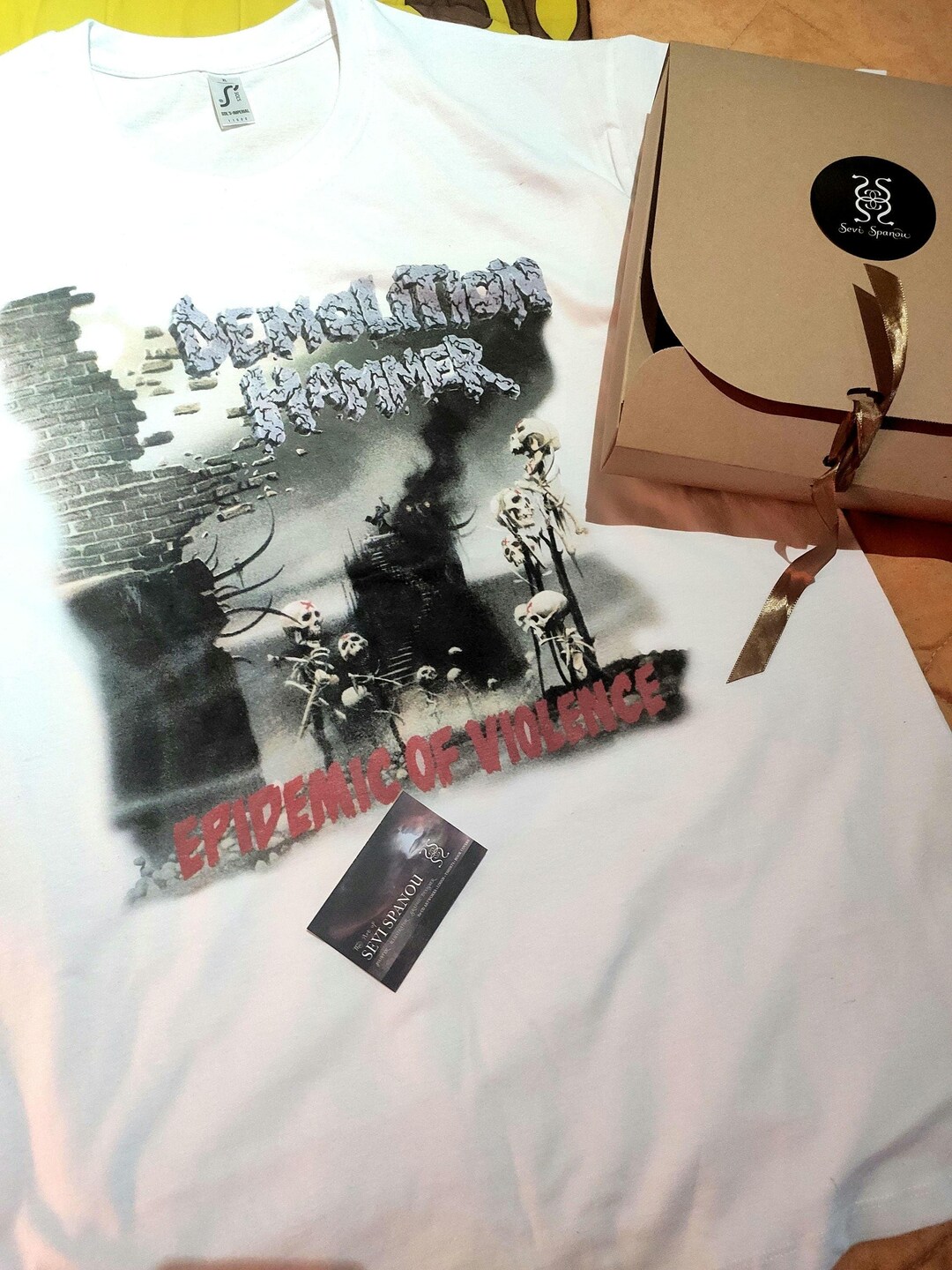 Demolition Hammer Remake Digital Design of Metal Band T-shirt, Metal ...