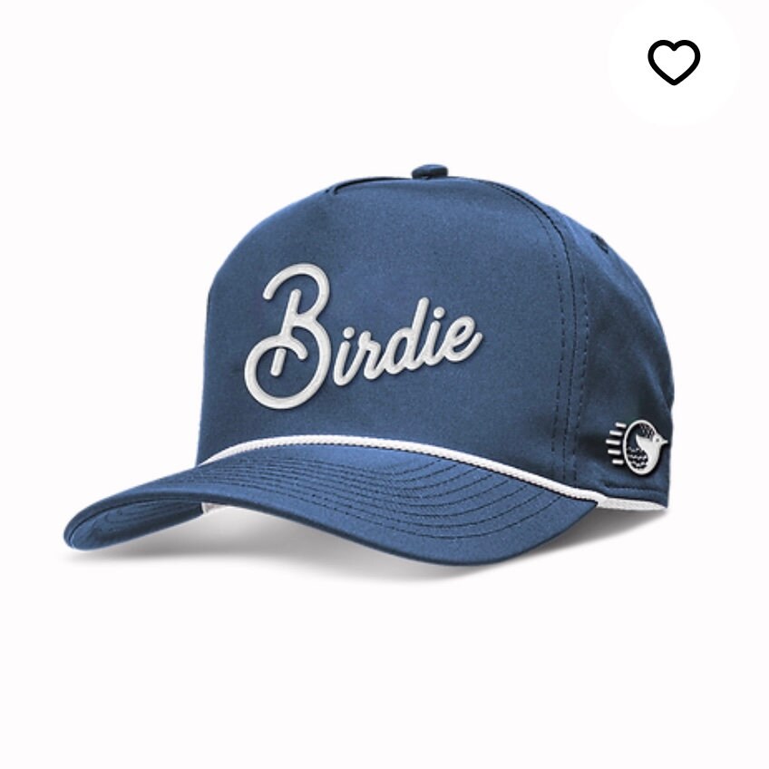 Golf Rope Hat | Birdie Text - Etsy