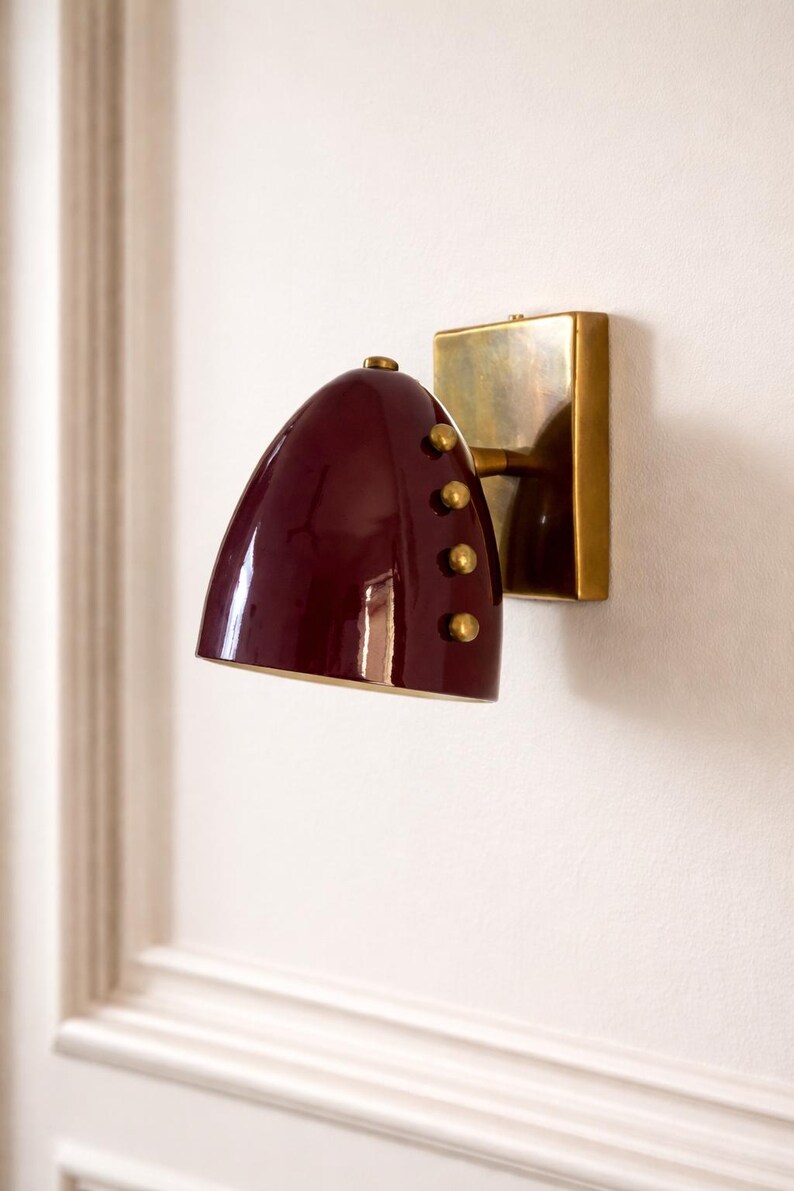 Wall Sconce Brass Wall Light Luxury Modern Wall Lamp Handmade Designer ...