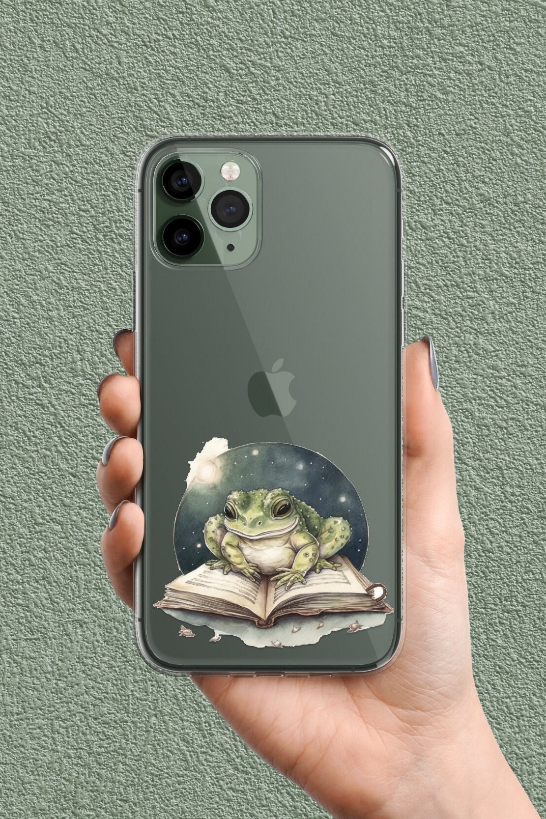Cottagecore Cute Case Frog New iPhone Case Book Iphone15 Bookworm Gift ...