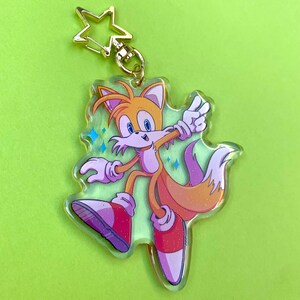 Sonic 3 Acrylic Charms/keychains - Etsy