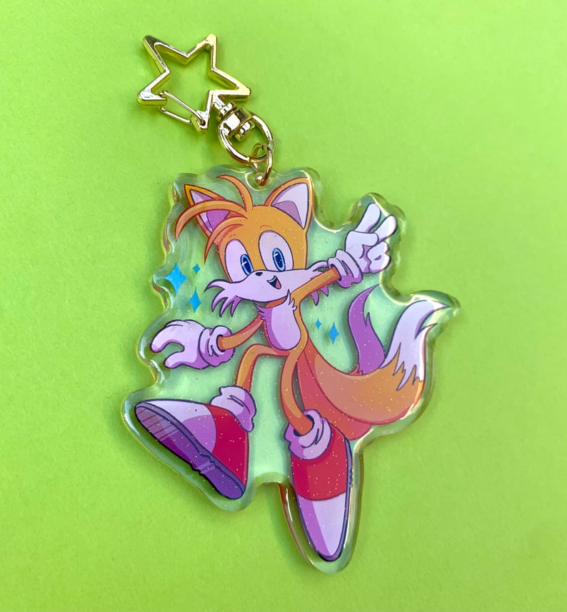 Sonic 3 Acrylic Charms/keychains - Etsy