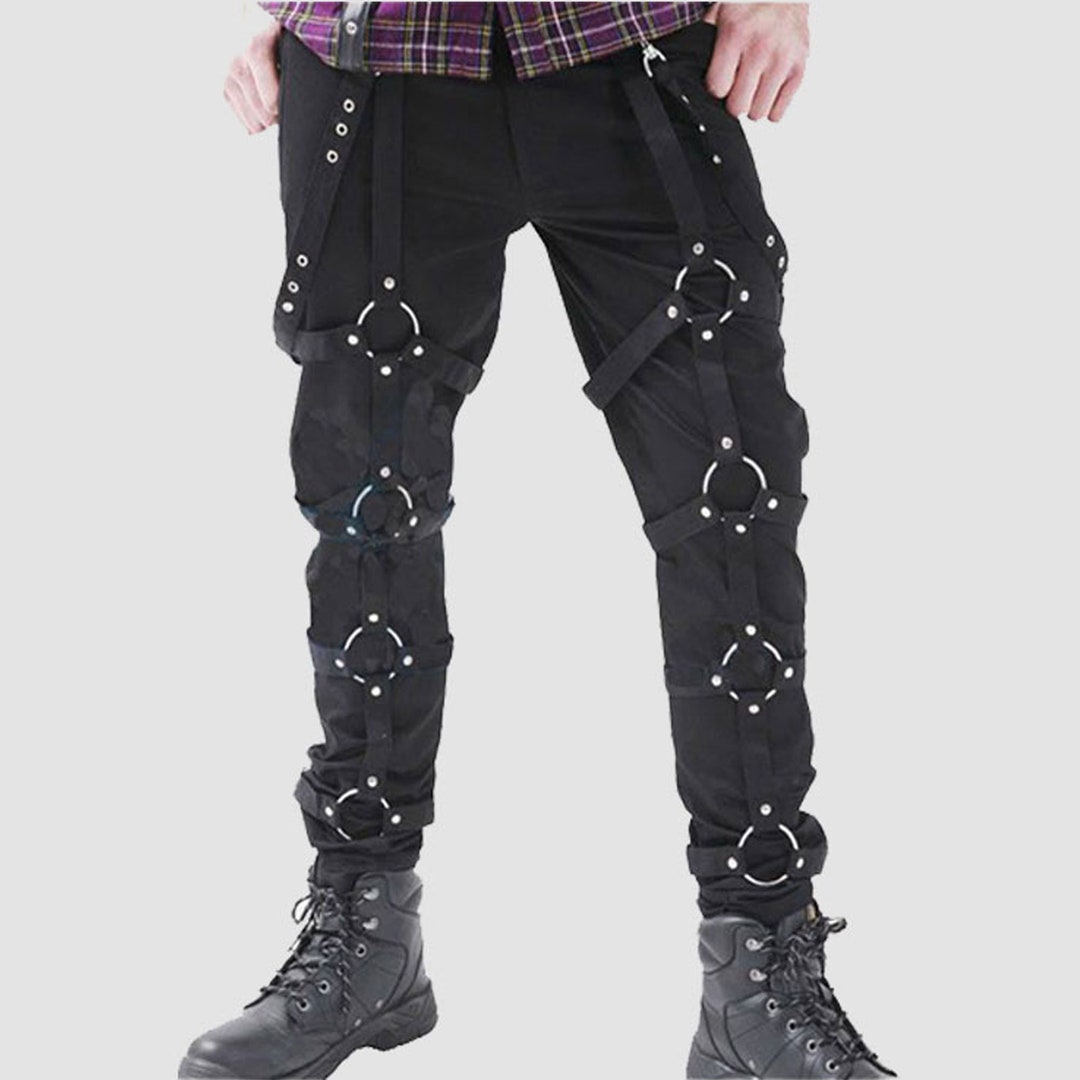 Gothic Pants Gothic Pants Mens Gothic Cargo Pants - Etsy