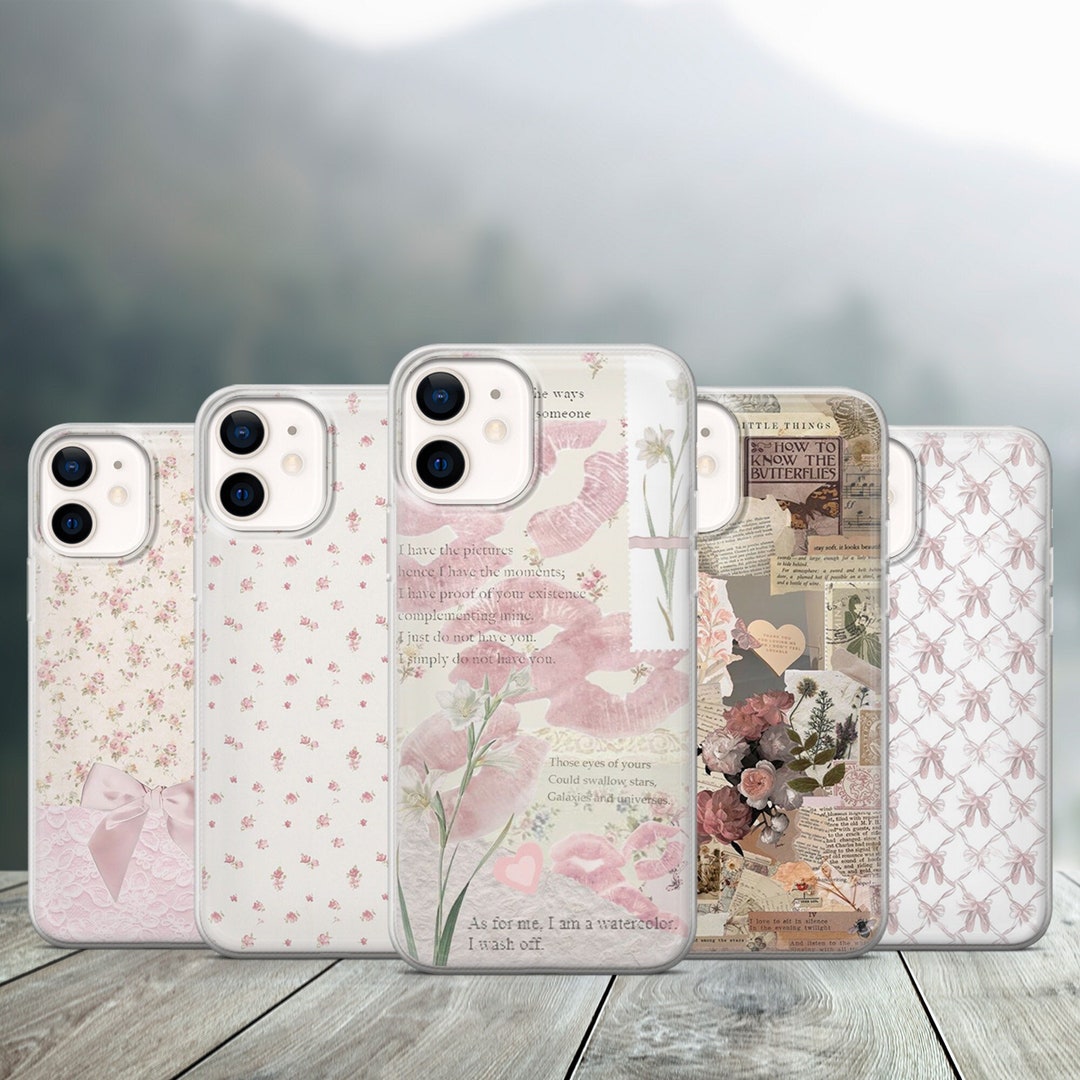 Coquette Phone Case Downtown Girl Cover Fit for iPhone 14 Pro, 13, 12 ...