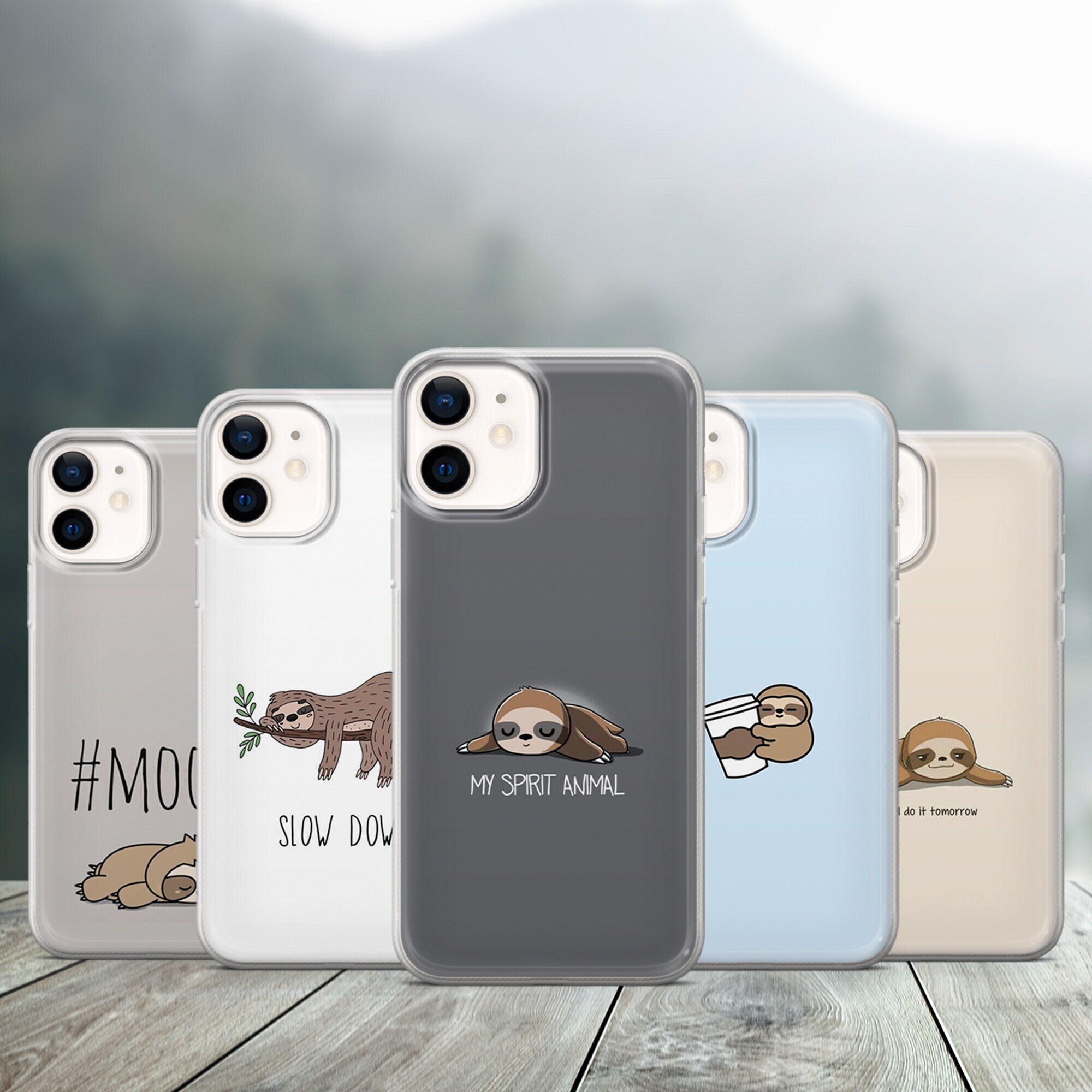 In Space Suit Sloth Phone Case