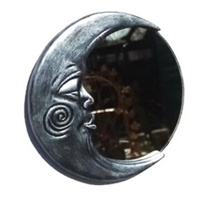 Moon Mirror, Celestial Mirror, Crescent Moon Mirror, Moon Mirror ...