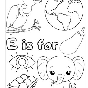 ABC Coloring Pages | 26 Printable Alphabet Coloring Pages Worksheets ...
