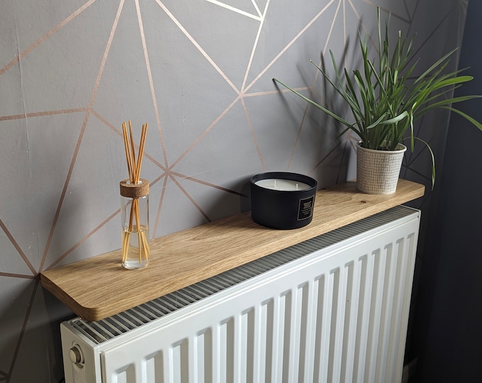 Handmade Radiator Shelf, Made From Solid Wood, Rustic Style ...