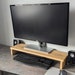Solid Oak Desk Monitor Riser, Laptop Stand, Imac Stand, Monitor Shelf ...