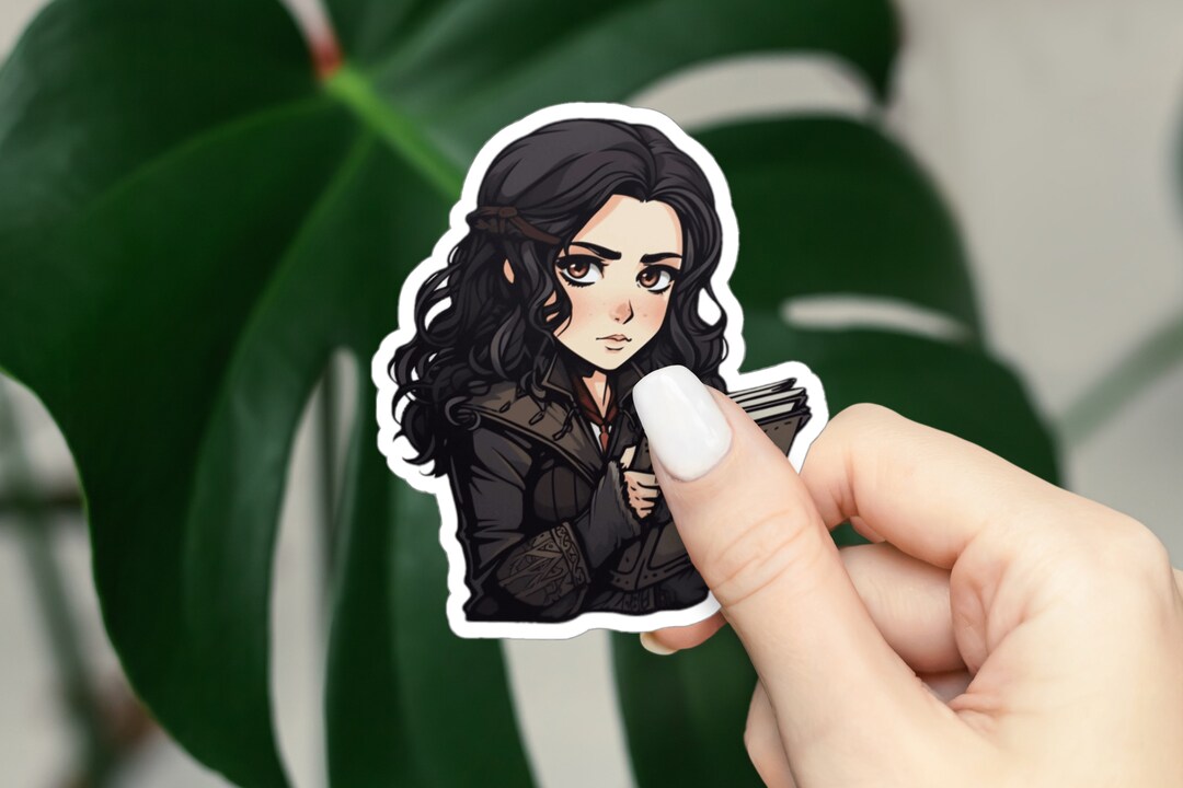 Cute Yennefer Sticker Inspired From the Witcher Sticker - Etsy