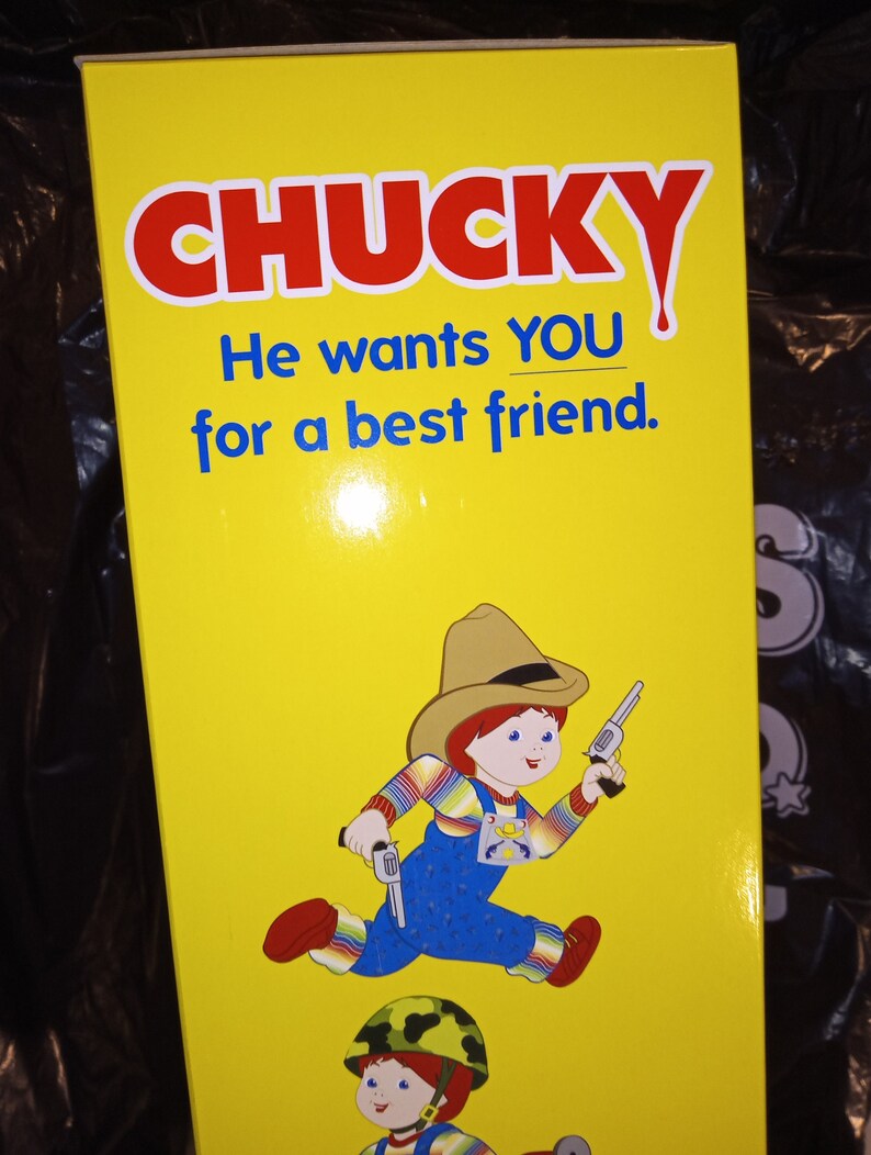 CHUCKY (1999, MEZ00) "he Wants You for a Best Friend." Doll - Etsy