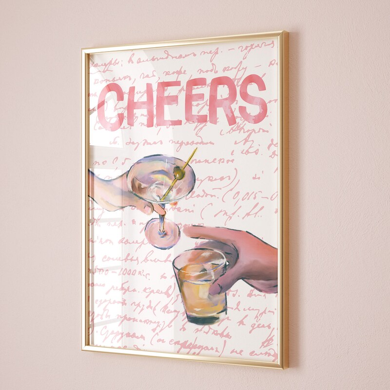 Happy Hour Art - Etsy