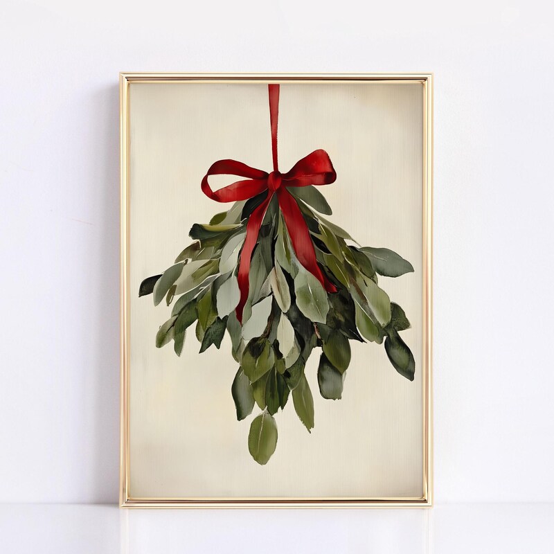 Christmas Mistletoe - Etsy