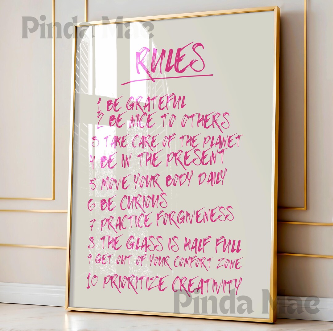 Pink Bar Cart Decor Rules Trendy Aesthetics Preppy Decorations Art ...