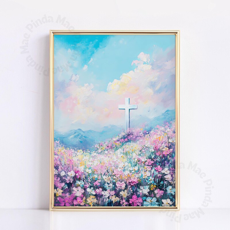 Cross Painting - Etsy