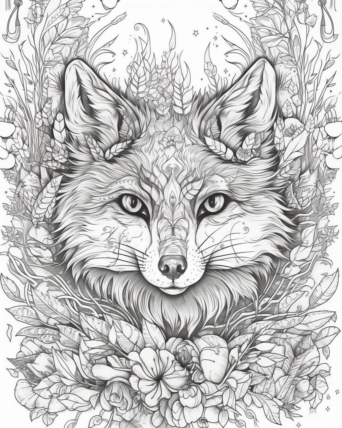 Magical Creatures Coloring Pages Bundle 120 Unique Designs Instant ...